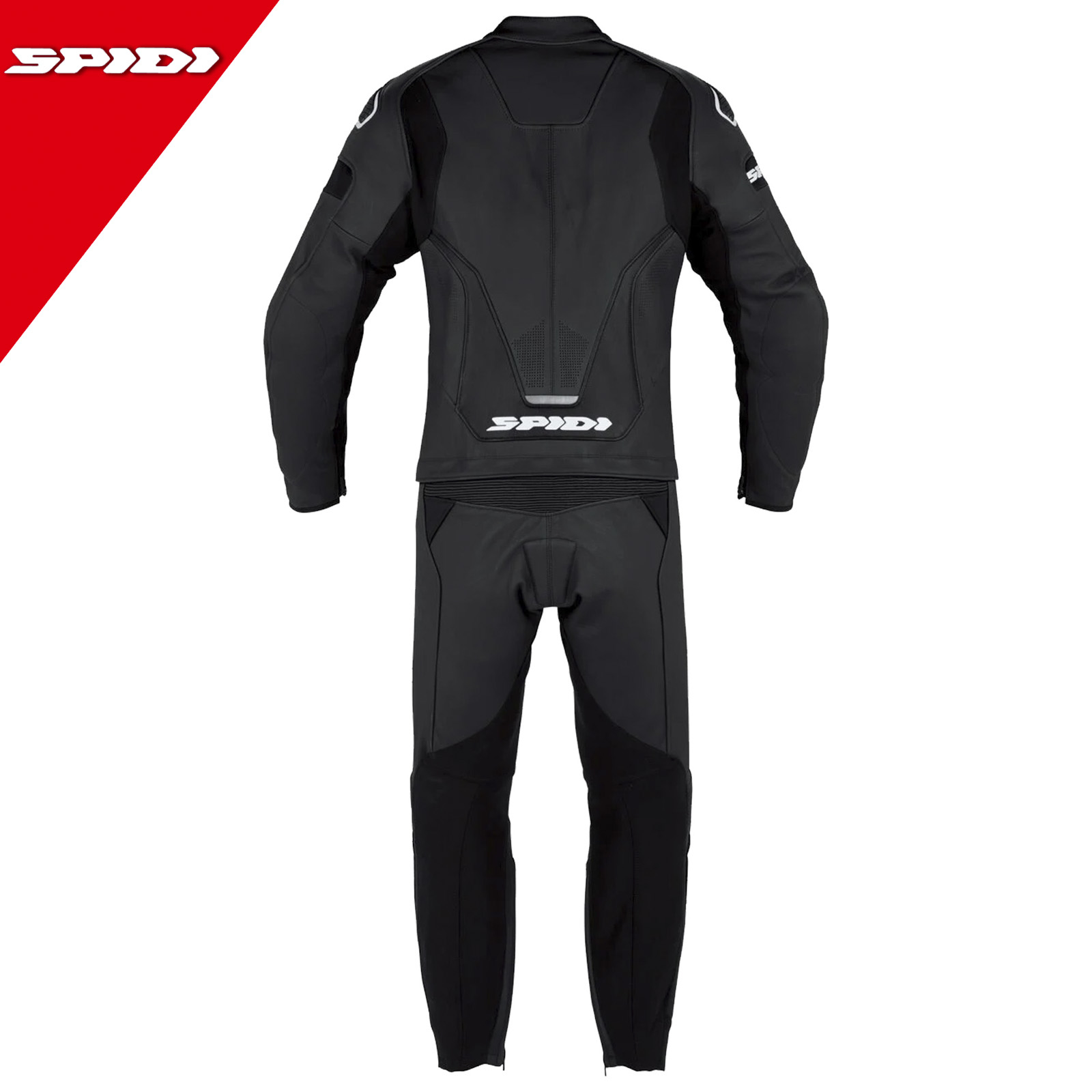 OUTLETMOTO. Spidi LASER PRO 2 Parça Motosiklet Deri Yarış Mont Pantolon ...